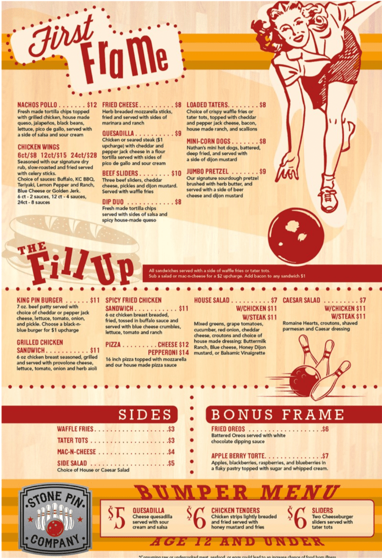 Harrah's cherokee casino bowling alley food menu - banneretp